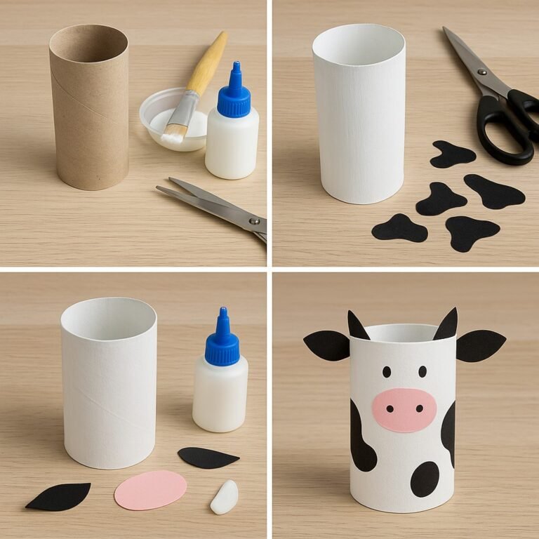 10 cute and simple Toilet roll Farm animal crafts for kids - Unique Mammas