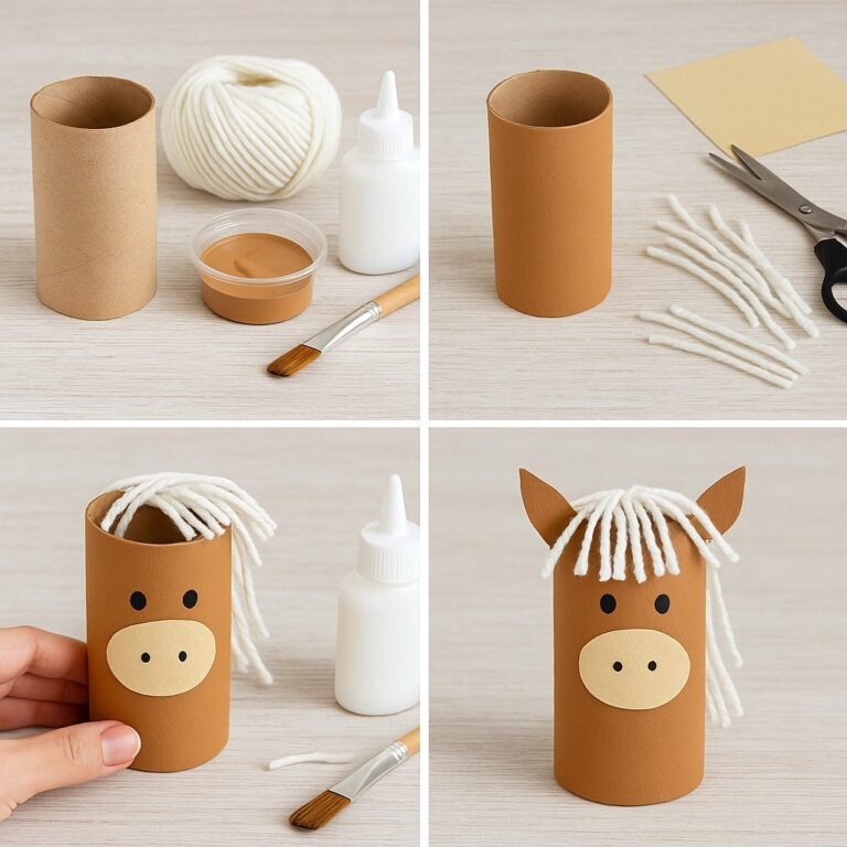 10 cute and simple Toilet roll Farm animal crafts for kids - Unique Mammas